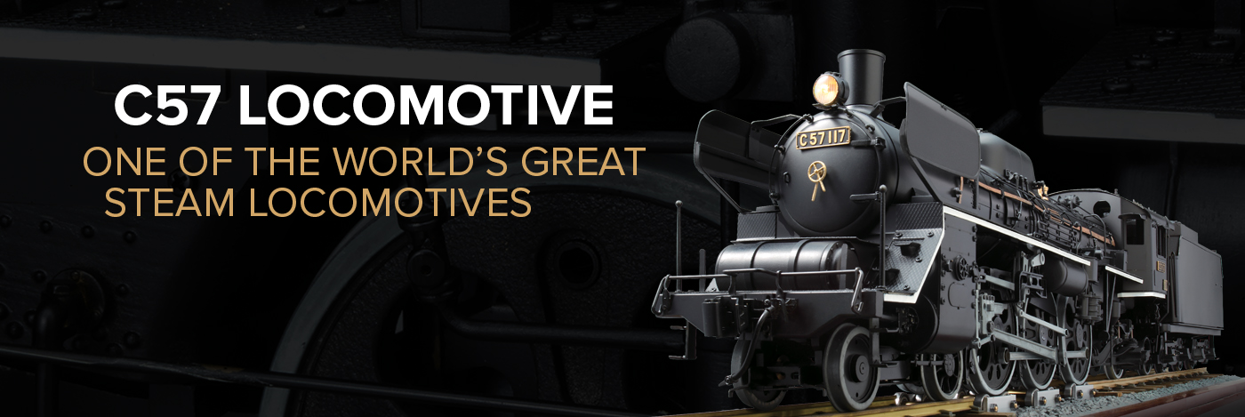 C57 Locomotive | 1:24 Model | Full Kit | ModelSpace