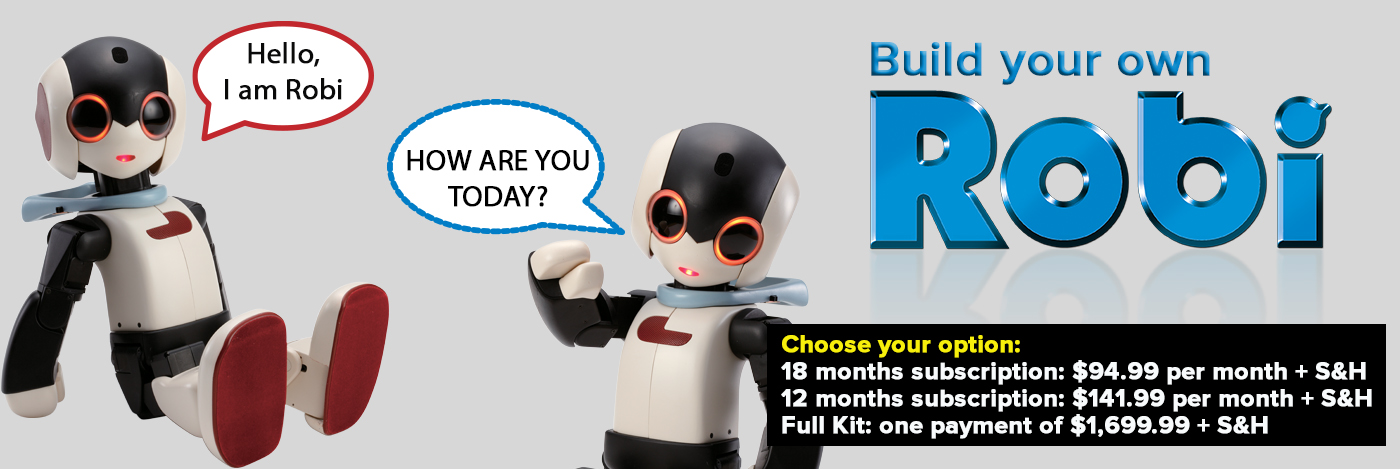 Build your own Robi Robot | De Agostini | ModelSpace